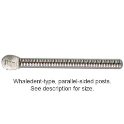 Johnson-Promident #3 Whaledent-Type Parallel-Sided Titanium posts, 25 ...