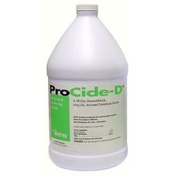 ProCide D 2.5% Glutaraldehyde Sterilant Solution - Case of 4 x 1 Gallon ...