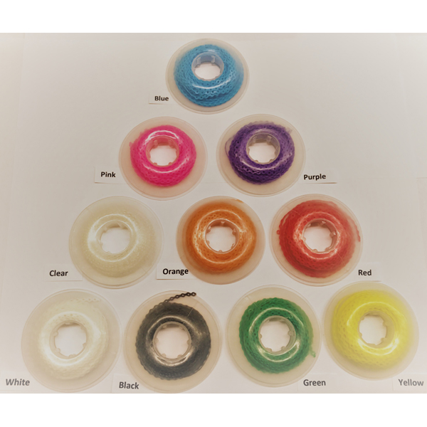 TOL Orthodontic Power Chain Long - 15 ft. spool - White color. Single ...