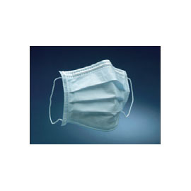 3M ESPE Face Mask - Blue Ear-Loop Standard Procedure Mask. Single Box ...