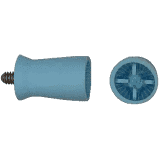 AllPro 6 Webbed, Screw Type Soft Aqua Prophy Cup, Vanilla Tropical ...