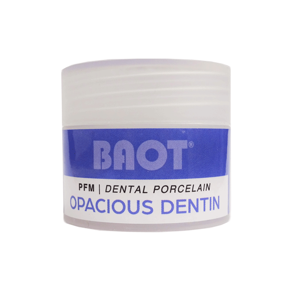 BAOT PFM Porcelain, Opaceous Dentin, A3 Shade, 15 gram Jar | Net32