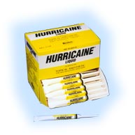 HurriCaine Cherry Topical Anesthetic Swab, box of 100 swabs | Net32