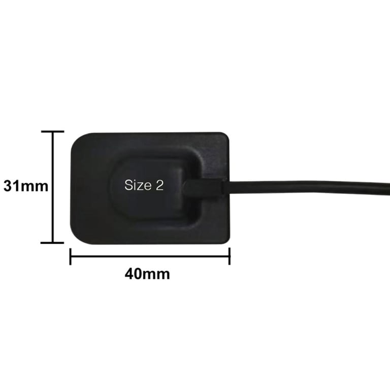 Duray Size 2 Intraoral Sensor, 40 x 31 x 4.5mm, 1/Pk | Net32