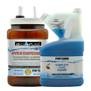 Bio-Pure Liquid eVac System Complete Maintain Kit - 32 oz. Cleaner ...
