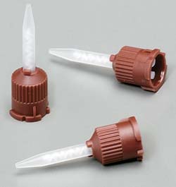 Bisco Dual-Syringe Static Mixing Tips, Brown/Clear, Package of 30 | Net32