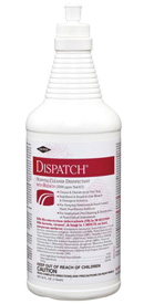 Dispatch Hospital Grade Disinfectant with Bleach, 32 oz. Pull Top ...