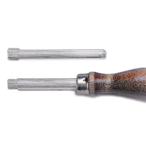 Buffalo Dental Bur Cleaning Brush, wire bristles with wood handle ...