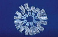 President Disposable Transparent Polystyrene Impression Tray ...