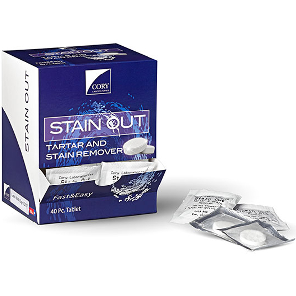 Pro2SonicTab Stain Out STAIN OUT Tartar & Stain remover, 40/BX. The ...