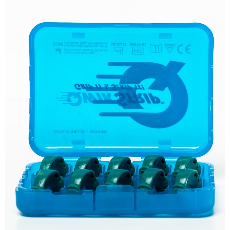 QwikStrip Double-Sided Coarse (Green) Abrasive Strips, 10/Pk. | Net32