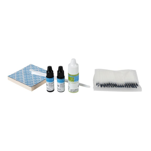 Alpha-Dent Light-cure bonding adhesive kit with liquid etchant ...