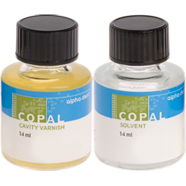 Alpha-Dent Copal Cavity Varnish Solvent, Chloroform-free formula, 14 ml ...