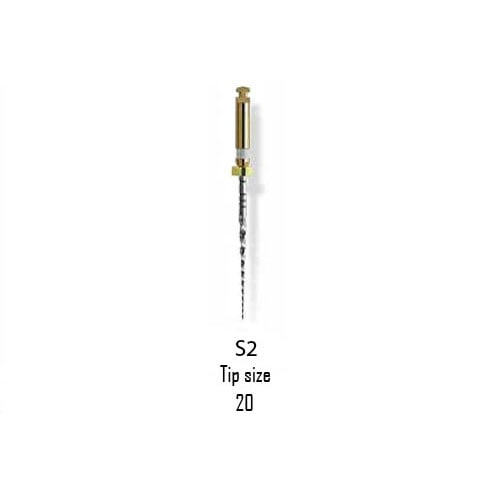 ProTaper Universal Rotary Files - #2 (S2) 21 mm, Shaping 6/Pk. Nickel ...