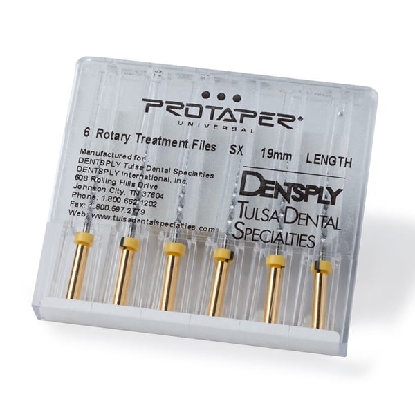 ProTaper Universal Rotary Files 19mm SX (0.04v Taper, 0.19 Tip Size ...