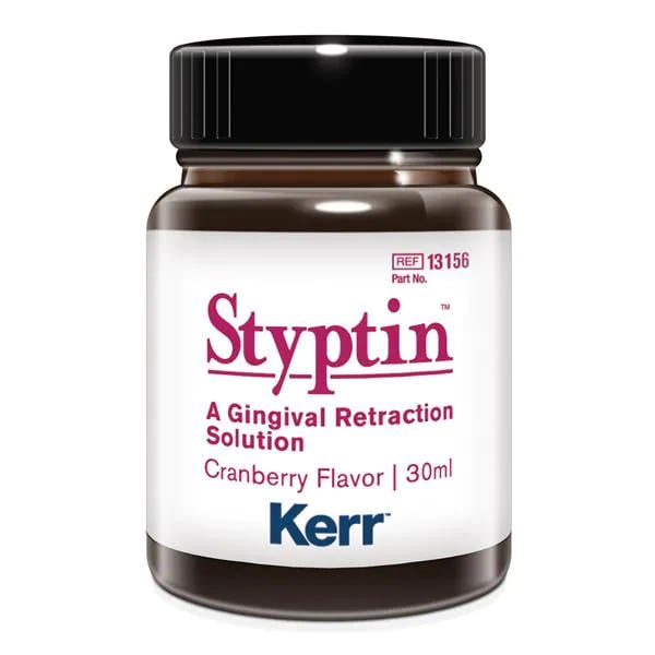 Styptin Hemostatic Solution, 20% Buffered Aluminum Chloride, Cranberry ...