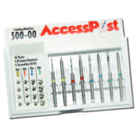 AccessPost introductory kit contains 12 posts: 4 of each size - yellow ...