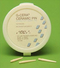 G-Cera Ceramic Zirconia Refractory Dowel Pins. Box of 10 Pins | Net32