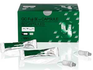 GC Fuji IX GP A2 Capsules, 50/Pk. EXPORT PACKAGE. Regular Set, Packable ...