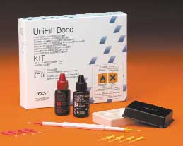 Unifil Bond LC System Kit - Light Cured Resin Bonding System. Kit ...