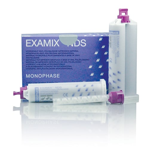 Examix NDS Monophase 2/Pk. & Tips. (Purple) VPS Impression Material, 2 ...