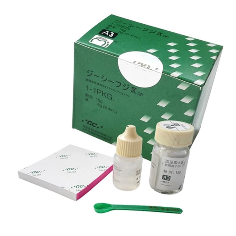 GC Fuji IX GP EXPORT PACKAGE Powder Liquid A3 1:1 Package. Includes | Net32