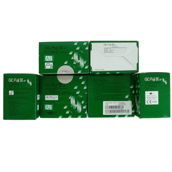 GC Fuji IX GP 1:1 EXPORT PACKAGE, Shade A2. Packable Posterior Glass ...