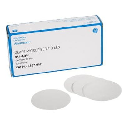 Whatman Glass Microfiber Filter Grade 934/AH 55mm Circle 100/pk (GE ...