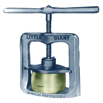 Handler Flask Press #33 Little Giant for Pressing a Single Flask ...