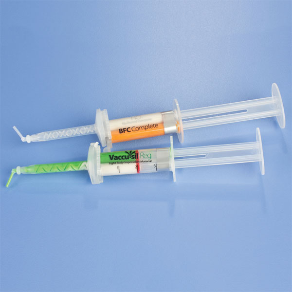 Vaccu-Sil Light Body, Fast Set 50 - 2.1 ml Pre-filled Syringes (Orange ...