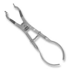 Franklin Dental Rubber Dam Clamp Forceps, Ivory Type | Net32