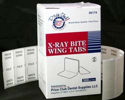 Price Club Bite Wing Tab, No-peel Pop-up Self-Dispensing Box. Pressure ...