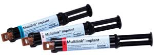 Multilink Implant Adhesive Luting Composite for Permanent Cementation ...