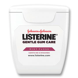 Listerine Gentle Gum Care Dental Floss - Mint Flavored, 144/Pk. Offers ...