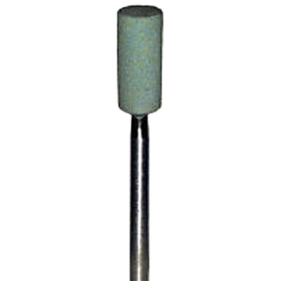 JSP FG Green Mounted Stone, Large Cylinder 12/Bx. For Finishing and ...