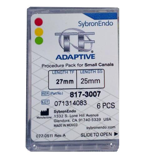 TF Adaptive SybronEndo Files Procedure Pack Small 27mm Length 6 pack ...