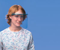Googles Faceshield Office Pack: 3 Frames, 3 Nosepieces and 15 Clear ...