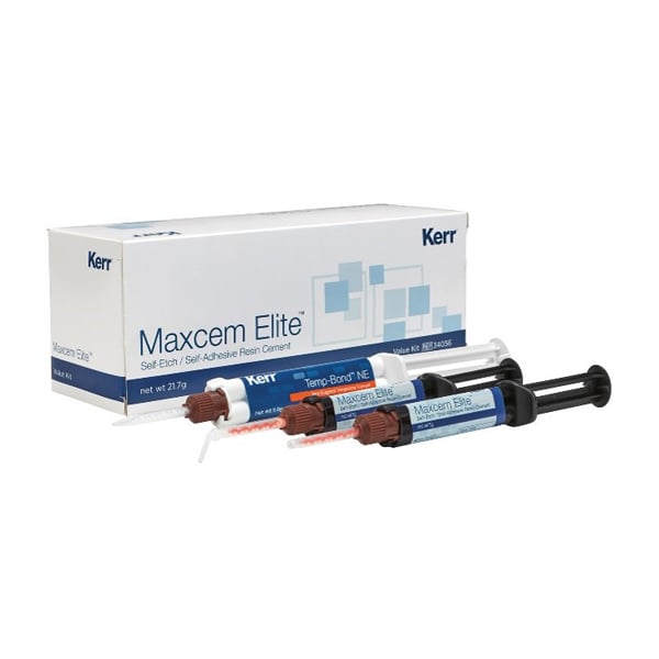 Maxcem Elite Value Kit, EXPORT PACKAGE. A Self-Etch/Self-Adhesive Resin ...