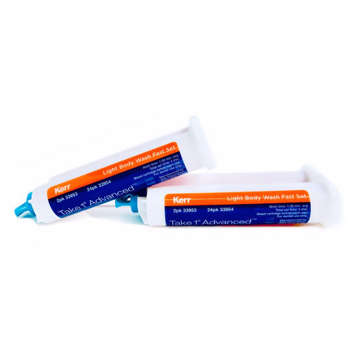 Take 1 Advanced, Wash, Light Body, Fast Set VPS Impression Material - 2 ...