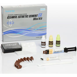 Clearfil Esthetic Cement EX Clear, Mini Kit. Dual-Cure, Self-Etch ...