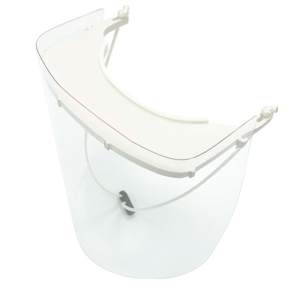 KC Face Shields Universal Fit Adjustable Short Face Shield 12" x 7.5 ...