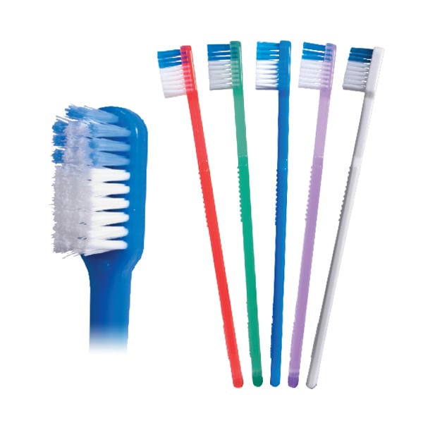 350 Classic Compact Head Super Soft Toothbrush, 38 Tufts, Cello Wrapped ...