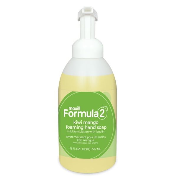 maxill Formula 2 Foaming Hand Soap with Lanolin, Kiwi Mango Scent 18oz ...