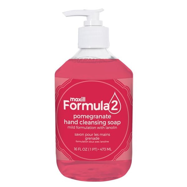 maxill Formula 2 Cleansing Hand Soap with Lanolin, Pomegranate Scent ...