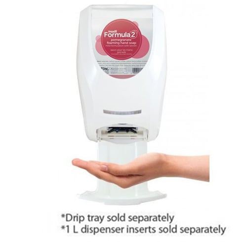 maxill Automatic Soap Dispenser - White, Wall Mount | Net32