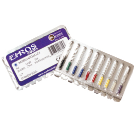 Ehros Endo #10 (XXXX-F) 25mm Stainless Steel Barbed Broaches 10/Pk | Net32