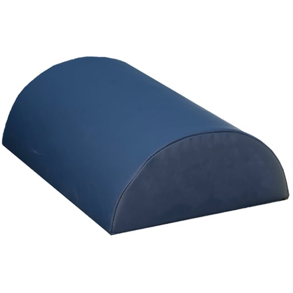 MediPosture Organic Wide-Body Headrest Pillow, D-Shape, Navy, Single ...