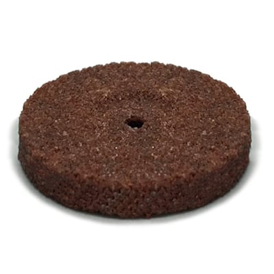 BesQual Coral/Red Unmounted Grinding Stone 20 x 4.0 mm Wheel, 100/Box ...