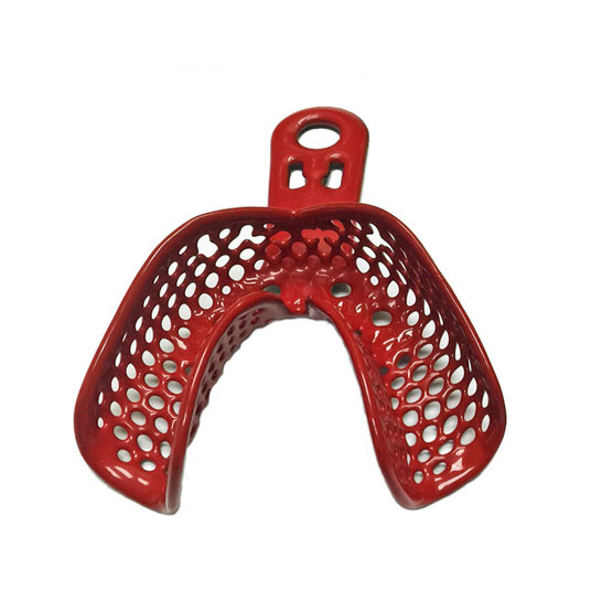 CTrays Resin Double Coated Impression Trays - Medium Lower Arch, Red 12 ...