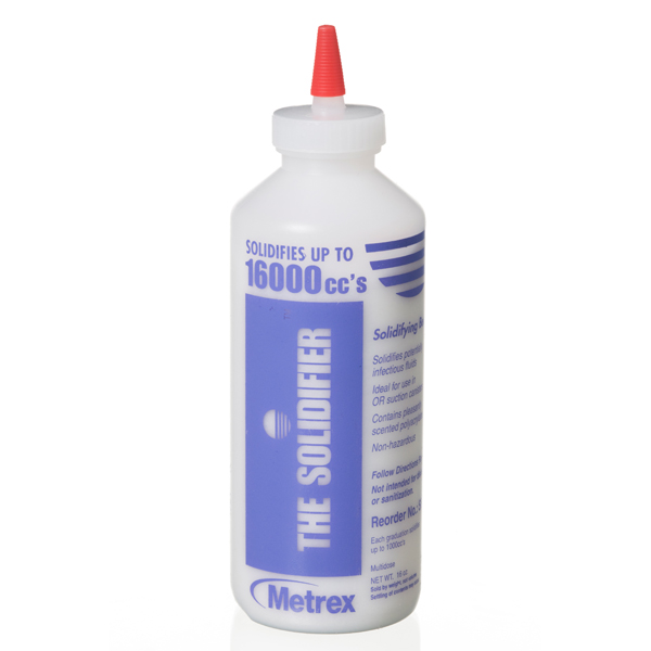 Solidifier, 16000cc Liquid medical waste solidifies waste in suction ...